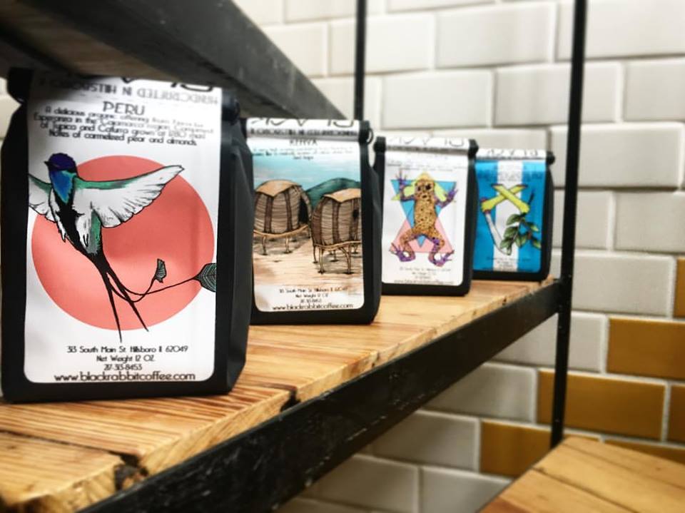 Underground with local Black Rabbit Coffee Roasters – Small Town Cool.